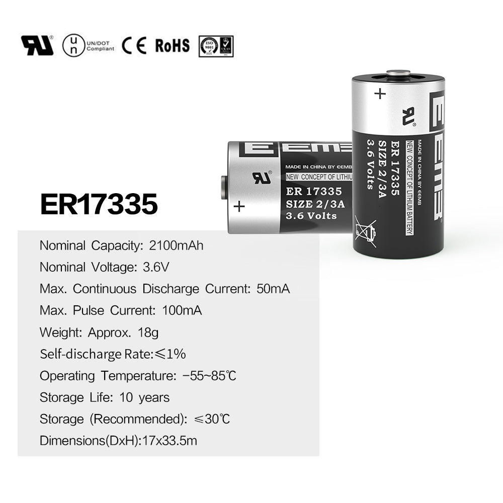 ER17335 2 3A 3 6V 2100 MAh All Things Lithium er17335-2-3a-3-6v-2100-mah-all-things-lithium