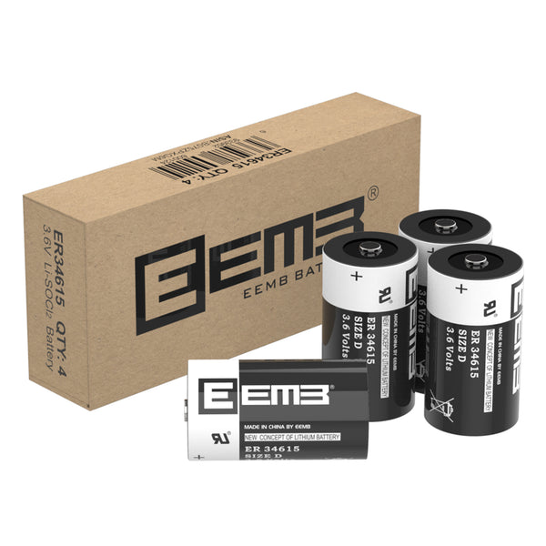 ER34615 -- D 3.6V 19000mAh - All Things Lithium